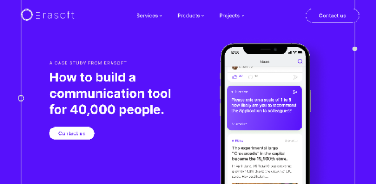 A case study from Erasoft
